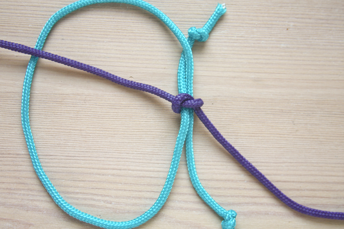 How to make a Square Sliding Knot